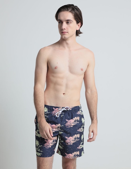 Traje de baño Aéropostale calzón de malla integrado para hombre 1