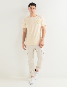 Playera Aéropostale Peanuts cuello redondo para hombre